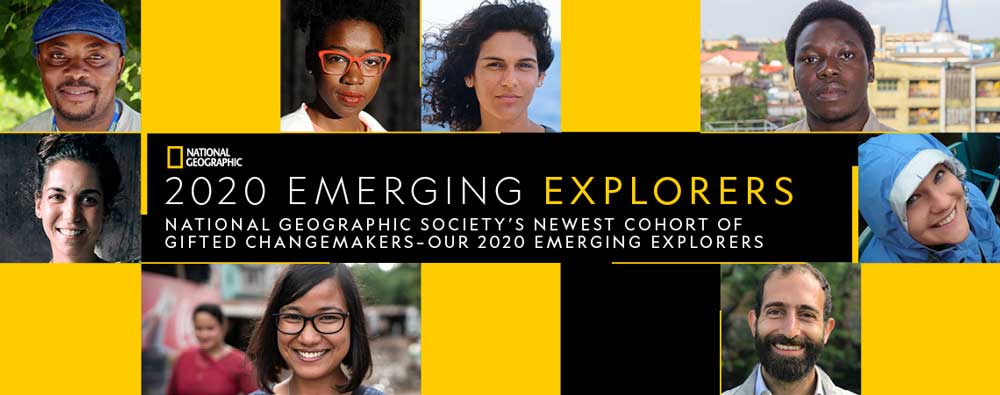 National Geographic Society’s 2020 Class of Emerging Explorers - Aloi